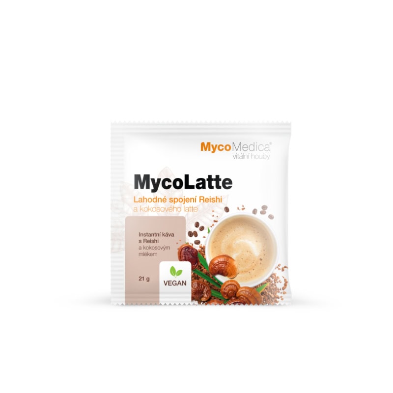 MycoLatte – instantná káva s reishi 315 g | FREYA – zdravý obchod