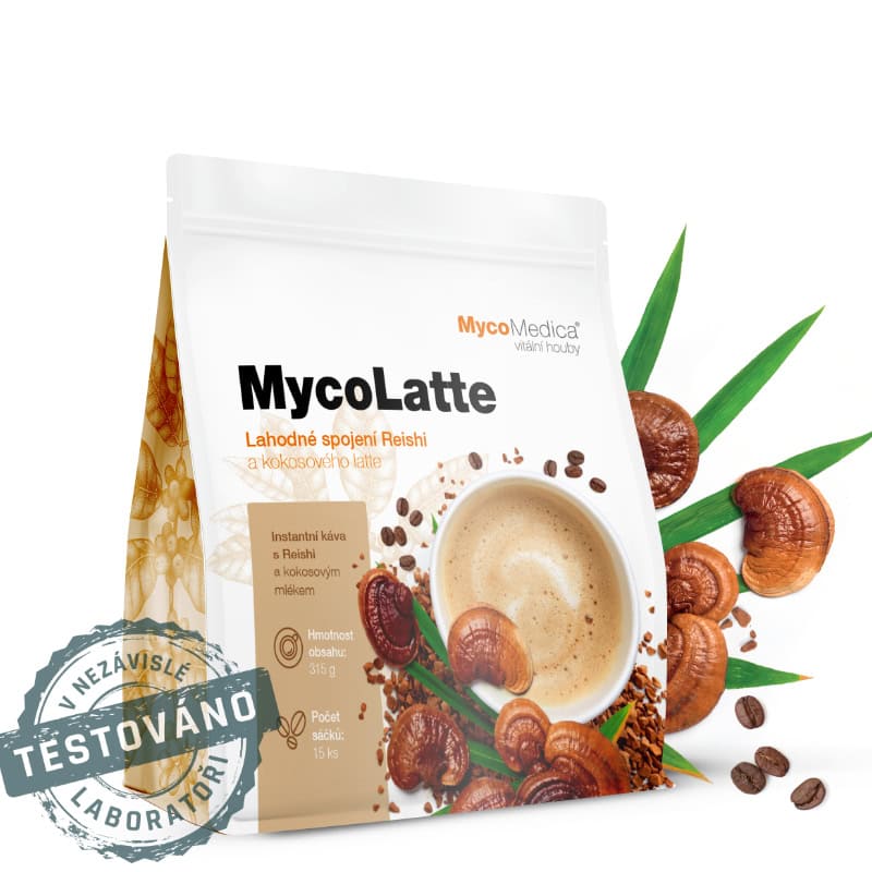 MycoLatte – instantná káva s reishi 315 g | FREYA – zdravý obchod